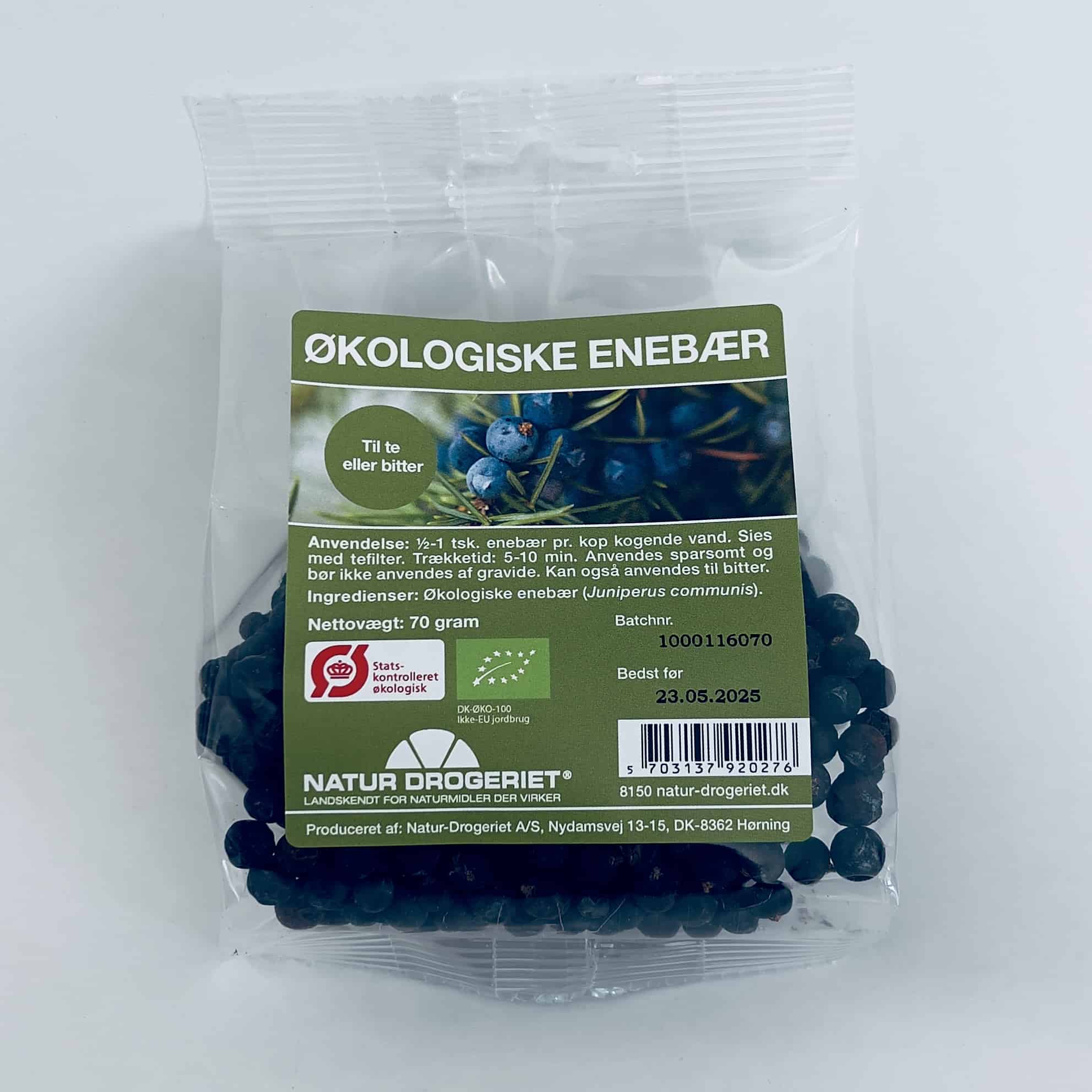 Enebær | Økologisk | 70 gram